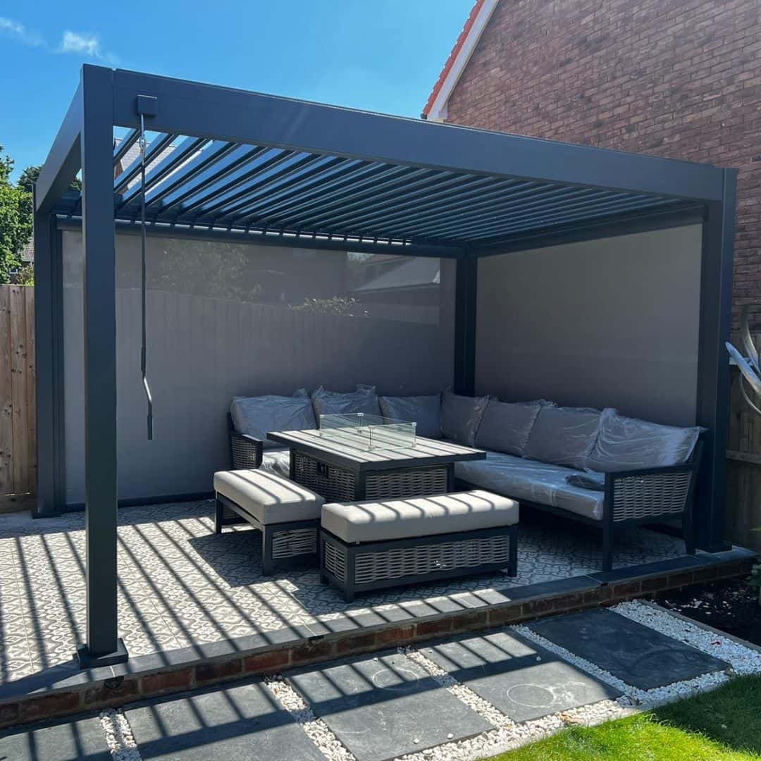 Aluminium Pergolas with Roof | ATM Living