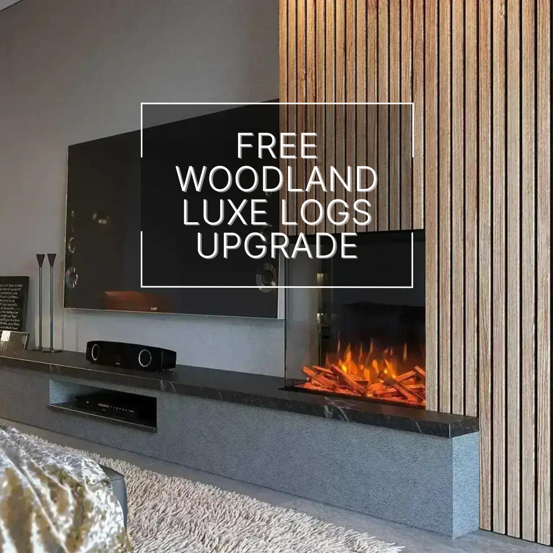 Panoramic 700 Modern Electric Fireplace Insert | ATM Living