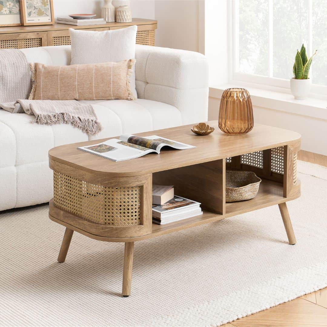 Finley Rattan Coffee Table