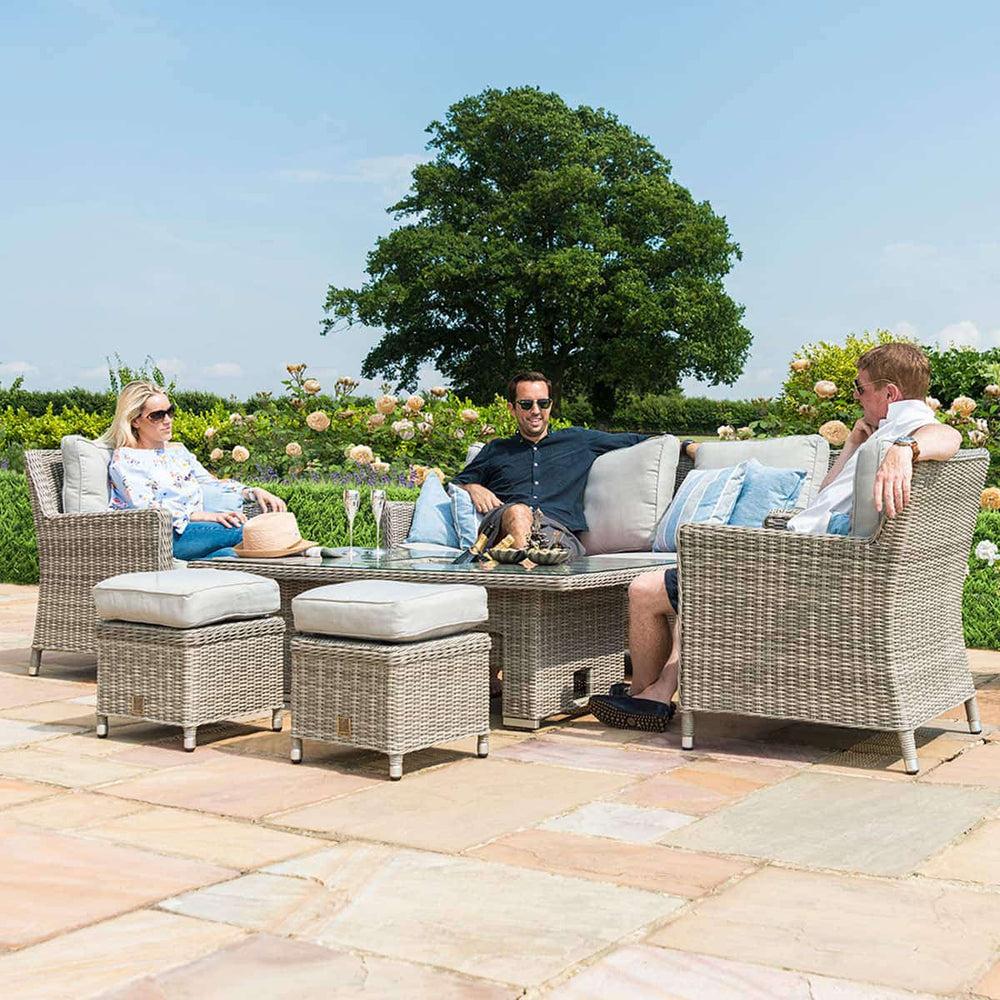 Oxford Sofa Dining Set with Ice Bucket and Rising Table | ATM Living