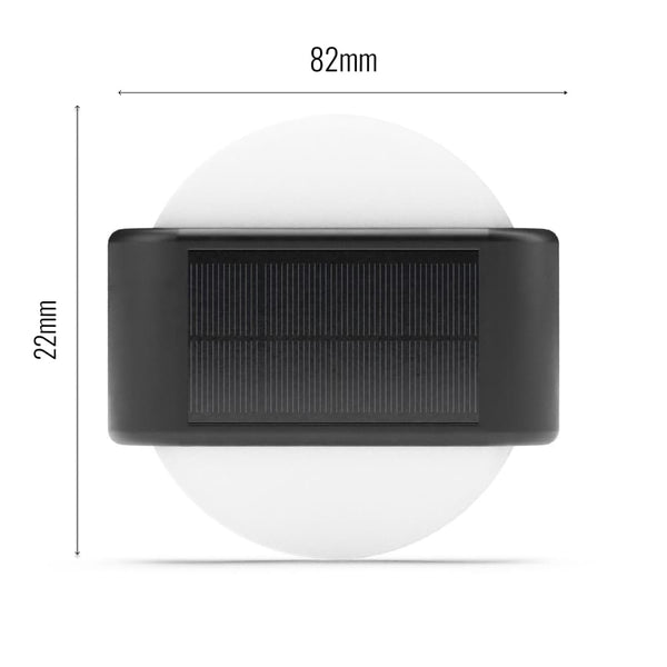 Round Solar Wall Light (set of 2) | ATM Living