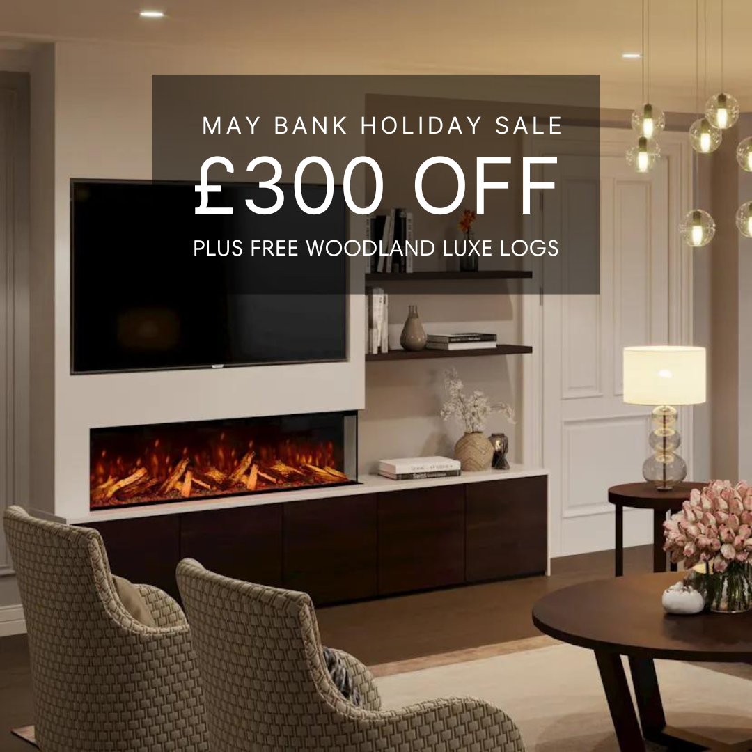 Slimline Panoramic 1300 S Electric Fire
