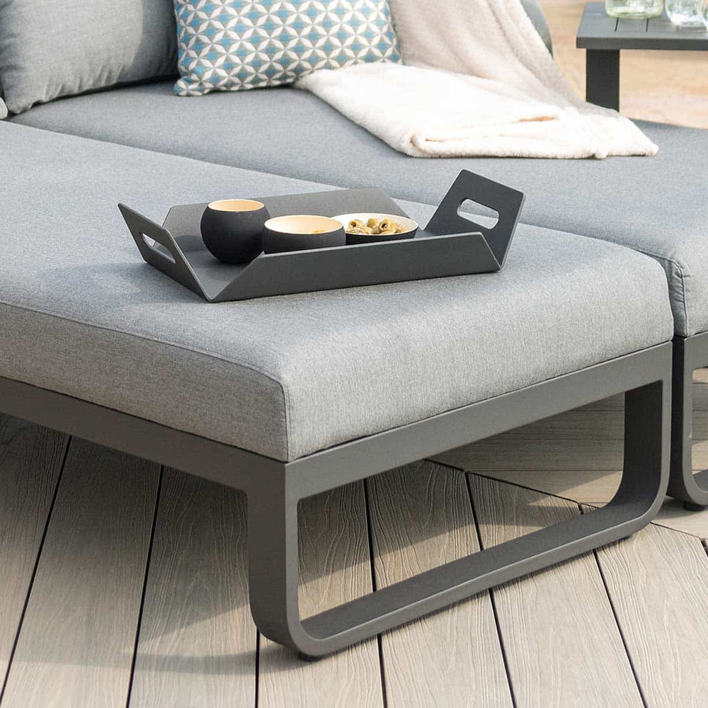 Outdoor Aluminium Black, Grey, White Table Tray | ATM Living