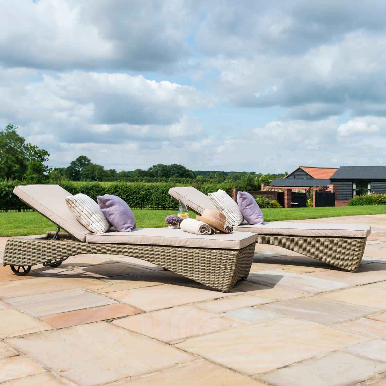 Winchester 3pc Sunlounger Set | ATM Living